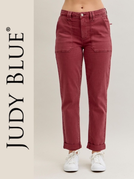 Judy Blue | Jeans | Judy Blue High Waisted Aurora Cuffed Weekender In ...